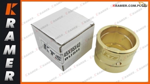 45X55X42BR Tuleja brązowa 45x55x42 Bronze Bushing / Бронзовая втулка ...