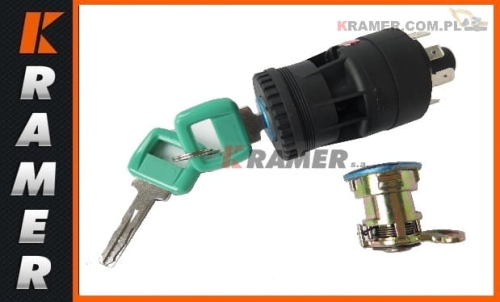 Stacyjka VOLVO L90E L70E A25E A30E + zamek 11006988 Switch Ignition and ...