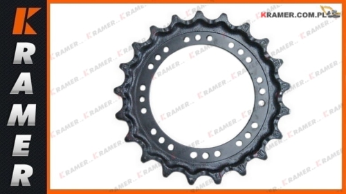 10097314 Koło napędowe LIEBHERR R313 Sprocket / Turas / Kettenräder ...