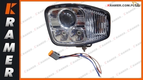 Lampa przednia LED z kierunkiem LEWA | Kramer S.A. - Części do maszyn ...
